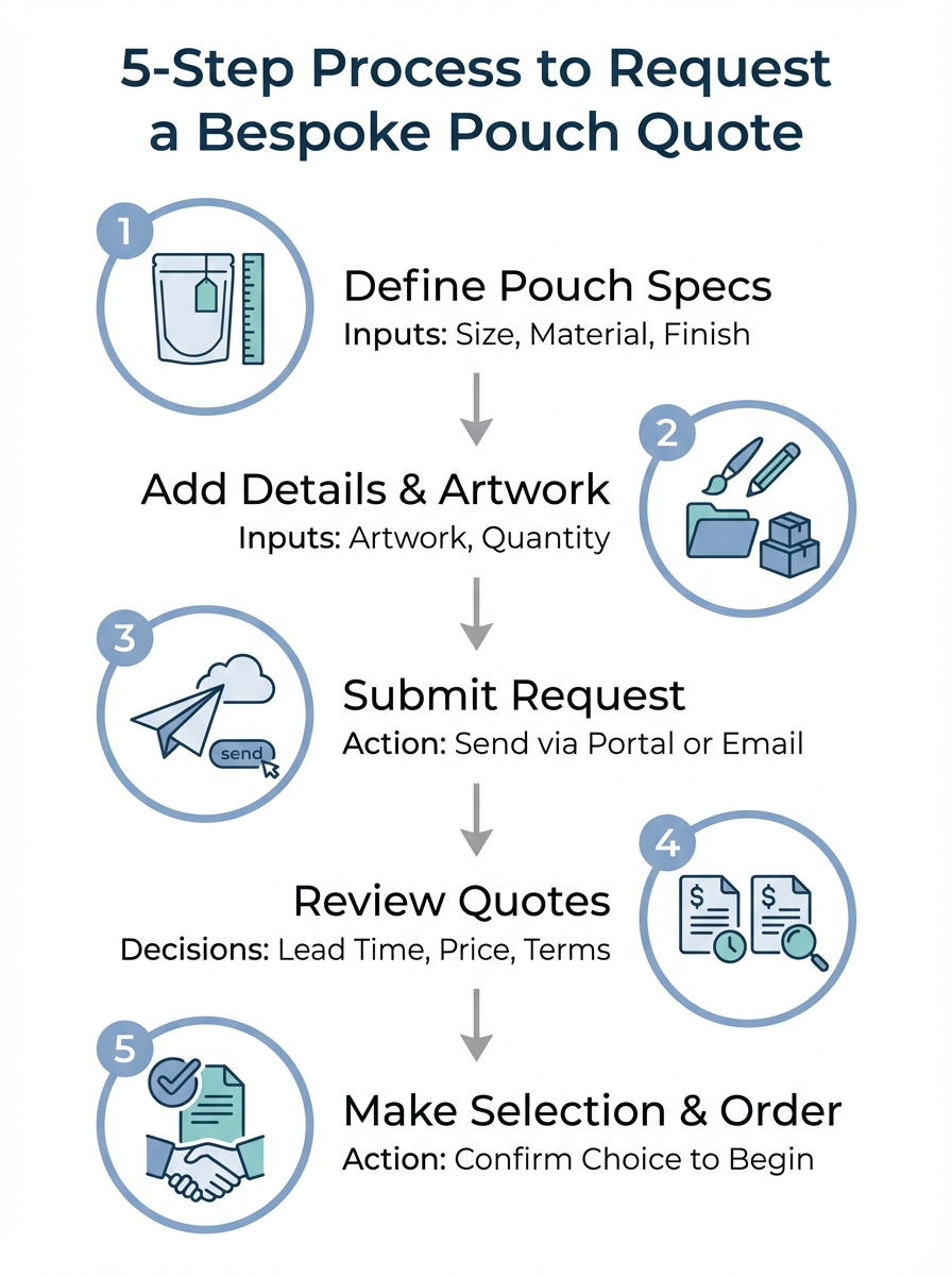 What to Include in a Bespoke Pouch Quote Request | Polypouch