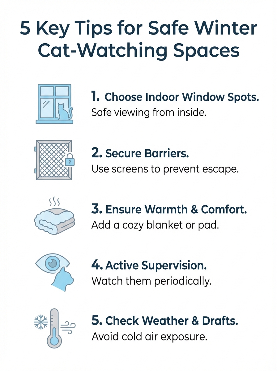 Winter Wildlife Watching For Indoor Cats: How To Create Safe Outdoor V ...